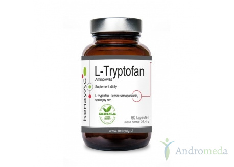 L-Tryptofan 60 kapsułek Kenay - Bio sklep Andromeda